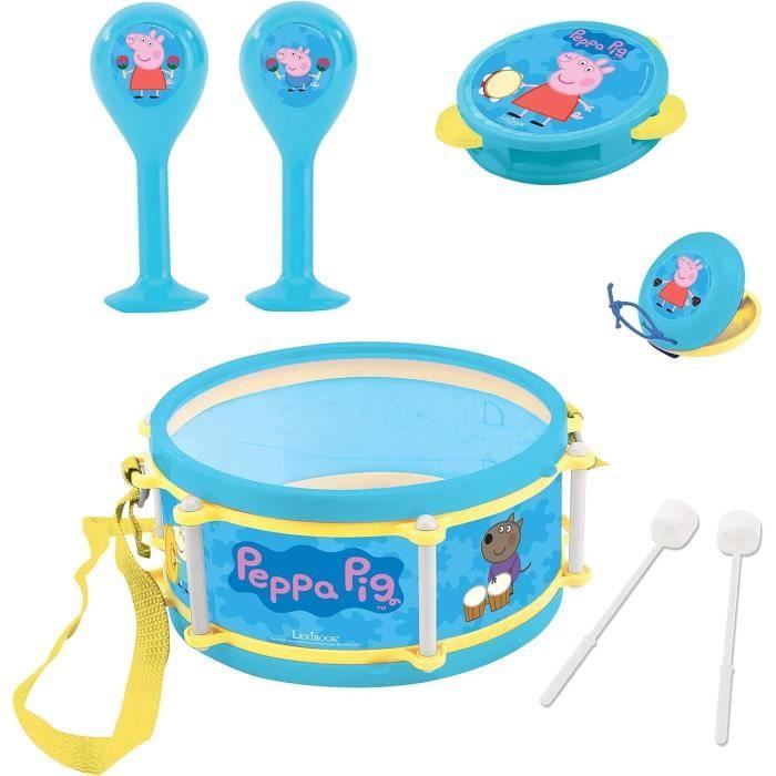 Lexibook - Set Musical Peppa Pig - 7 instruments - Rangement dans le ...