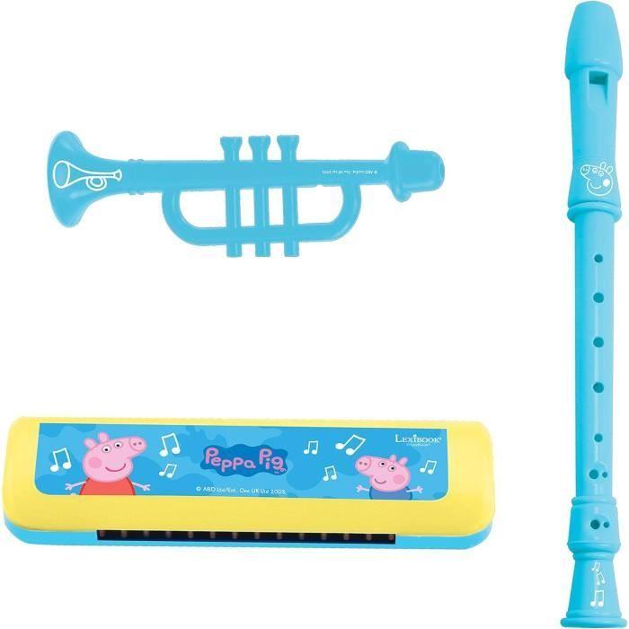 Lexibook - Set Musical Peppa Pig - 7 instruments - Rangement dans le ...